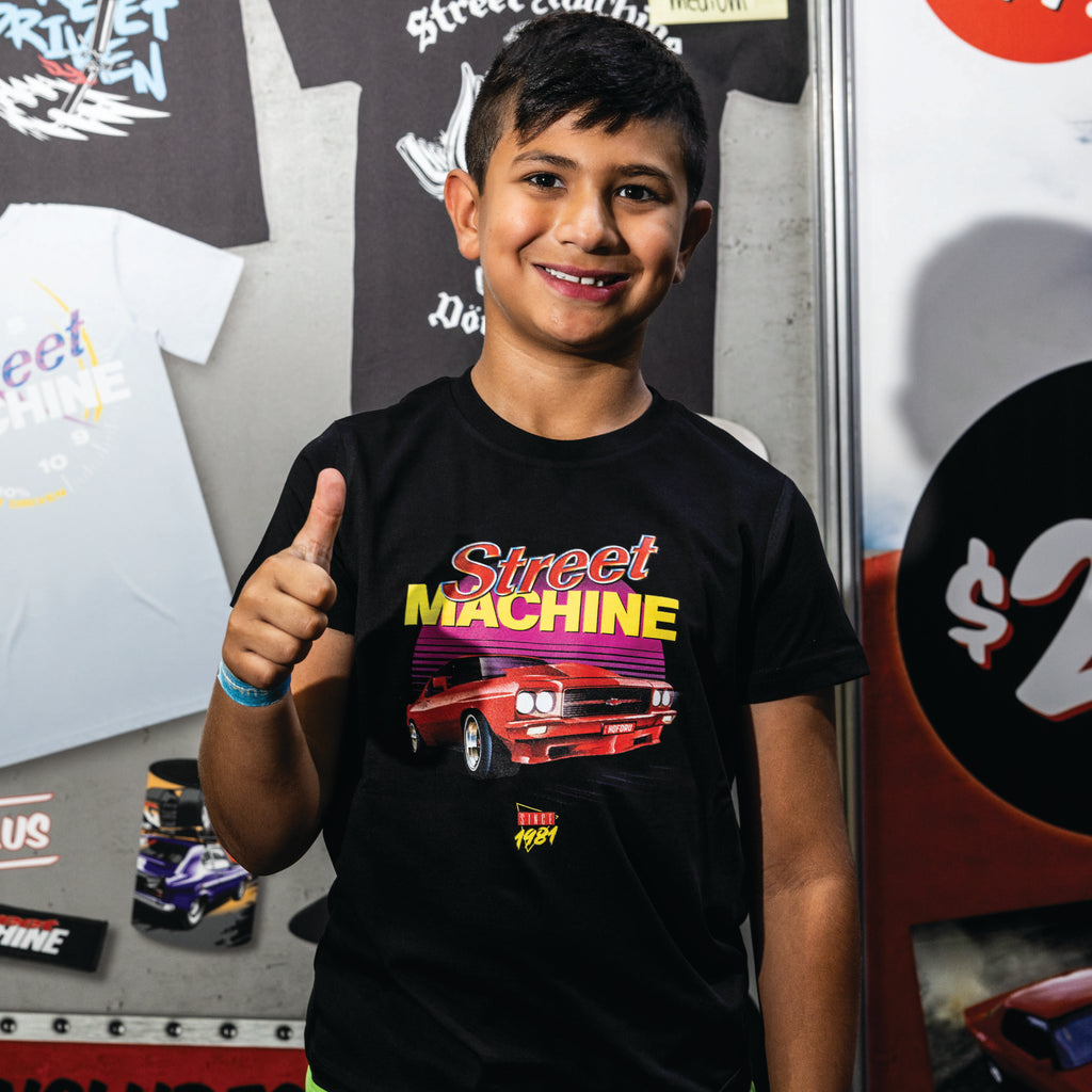 Kid's HQFORU 40th Anniversary 1981 to 2021 T-shirt – Street Machine Shop